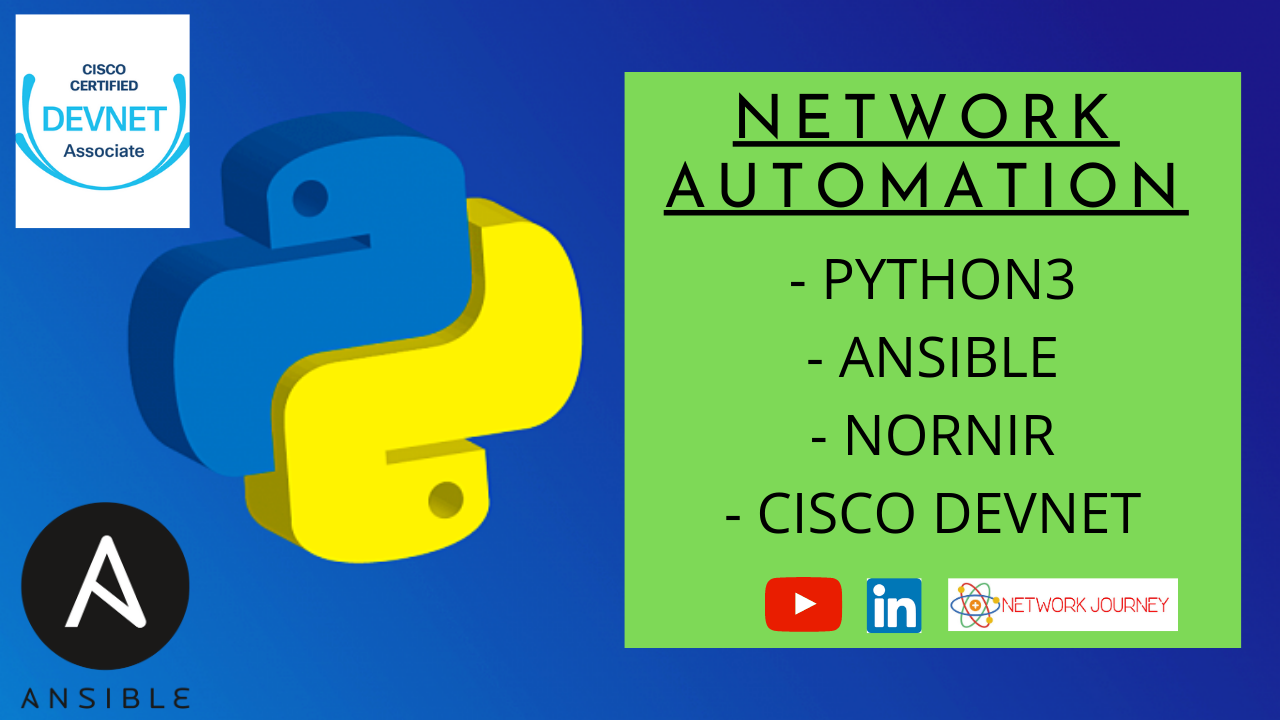 Network Automation With Python3 Ansible Cisco Devnet Feb 2021 Batch → Class 2 Lab Setup